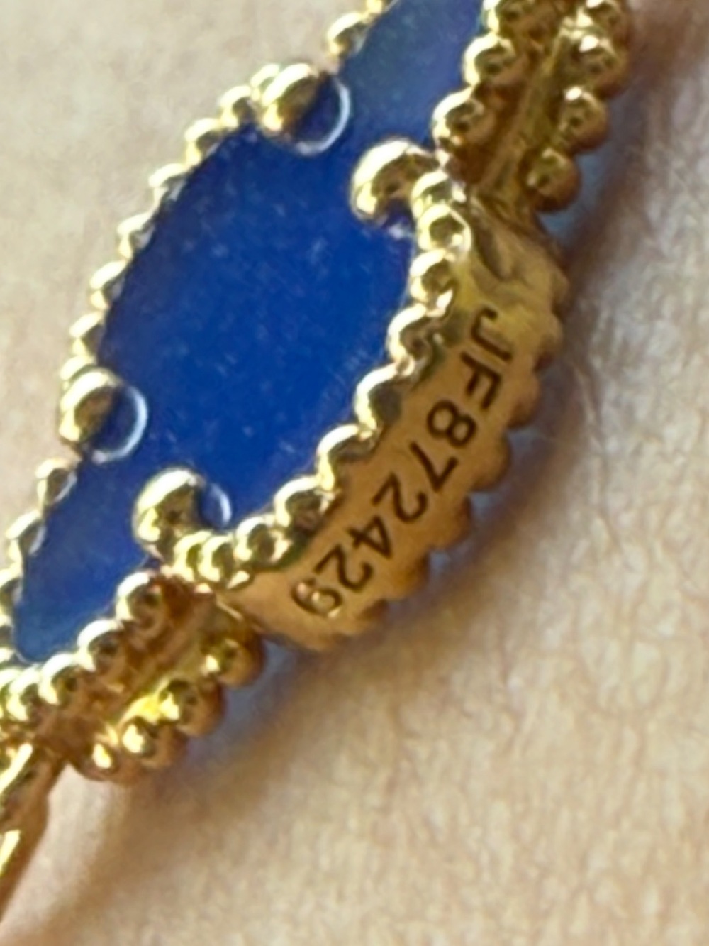 Van Cleef & Arpels | Jewelry | Van Cleef Arpels 8k Gold Blue Agate 5 ...